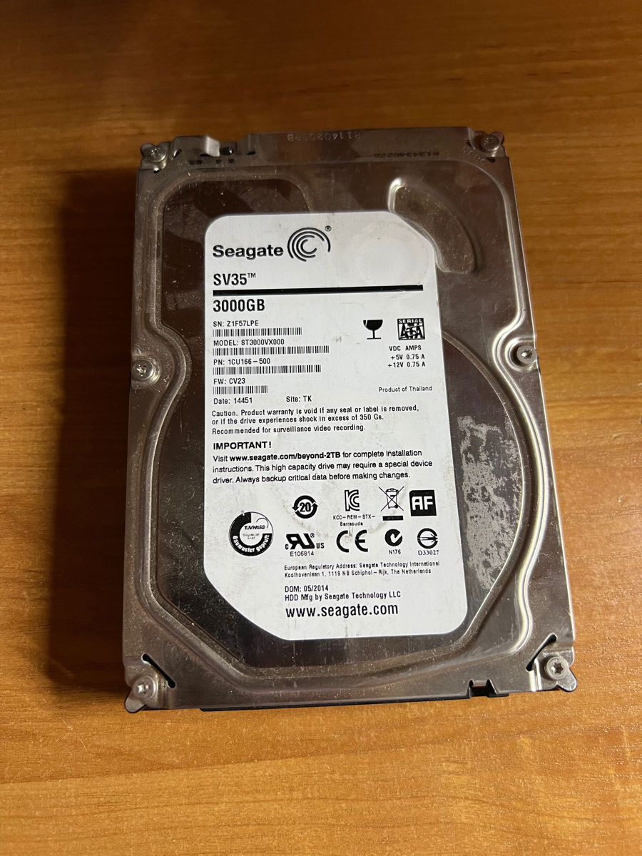 Seagate SV35 - 3TB - 800Lei