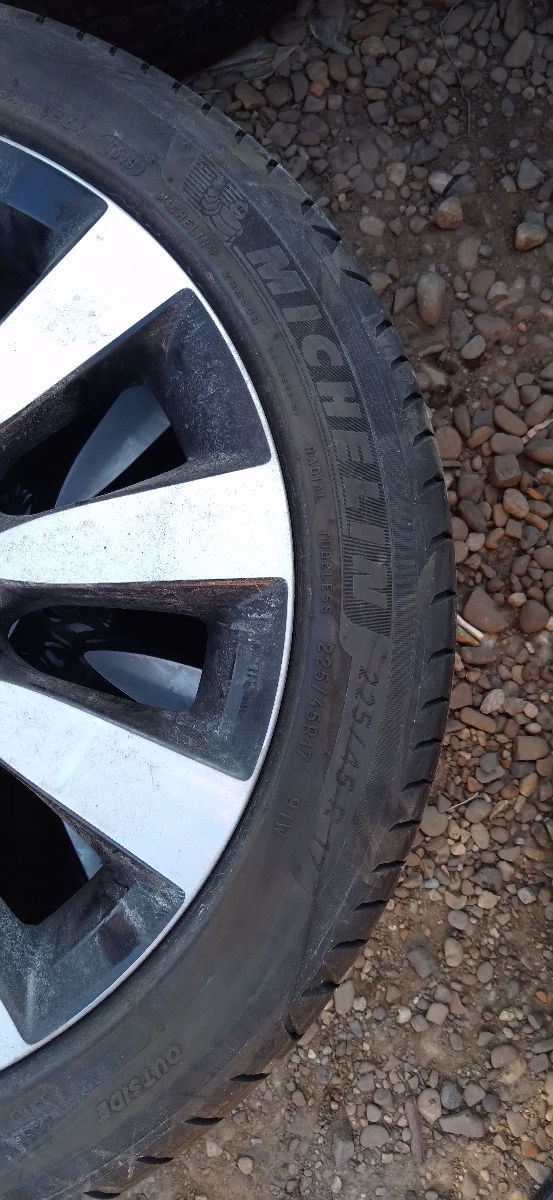 225/45 R17 Honda, 5x114.3, Michelin vară