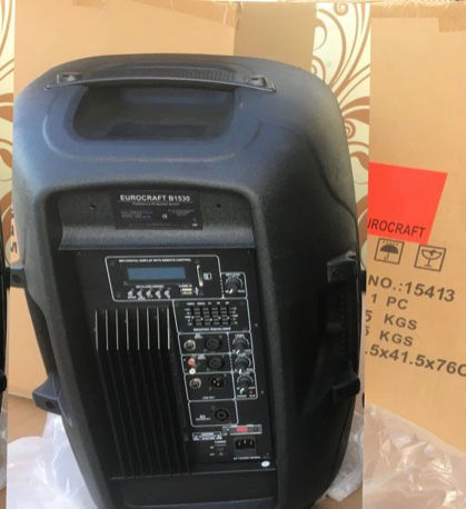 Boxa activa Eurocraft la 15 Diumi Bluetooth 1000 W + Microfon