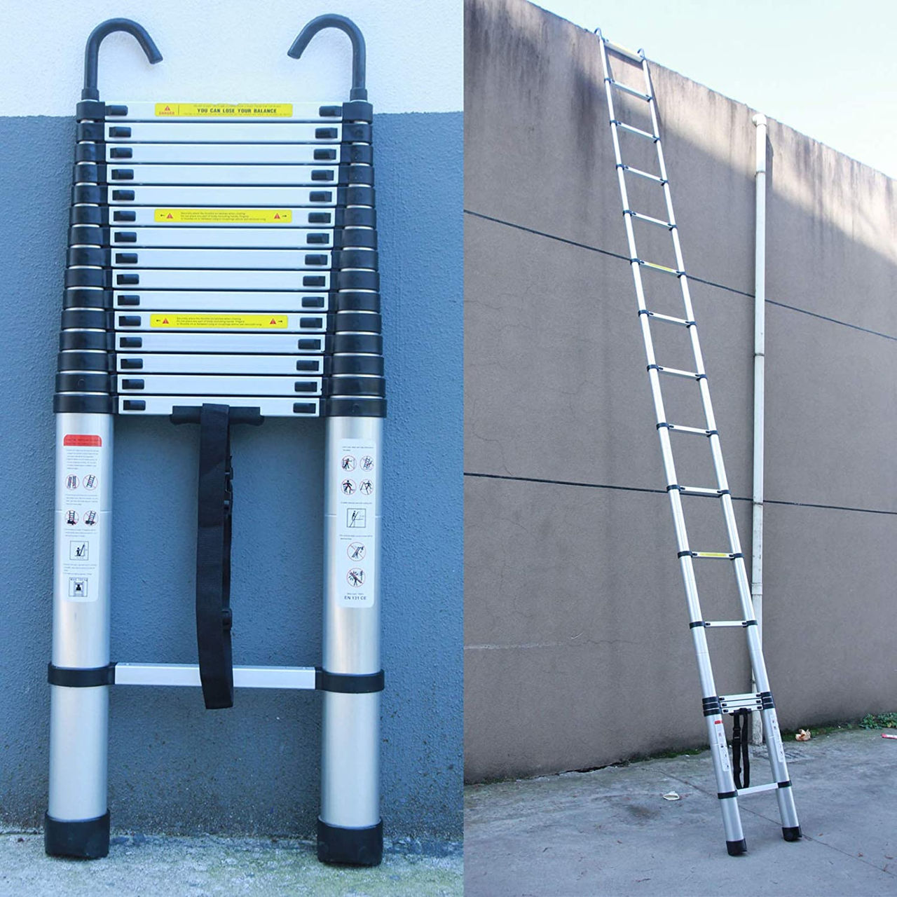 Scara telescopica 5.2 m, 6.2 m, 8 m