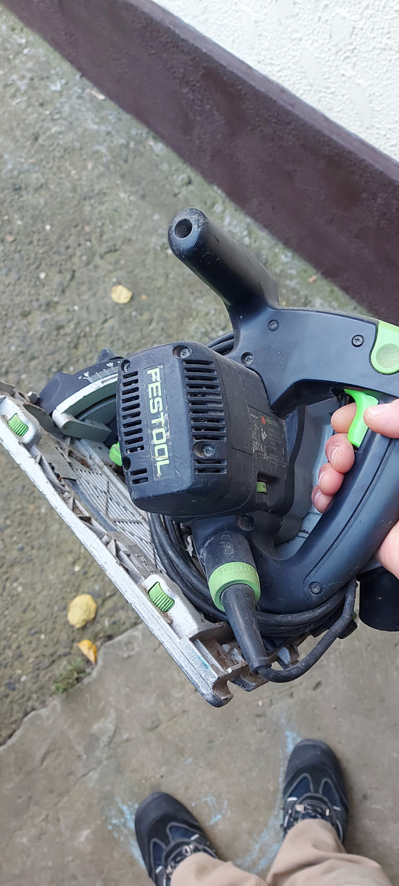 Аккумуляторная погружная пила Festool TSC 55 Li