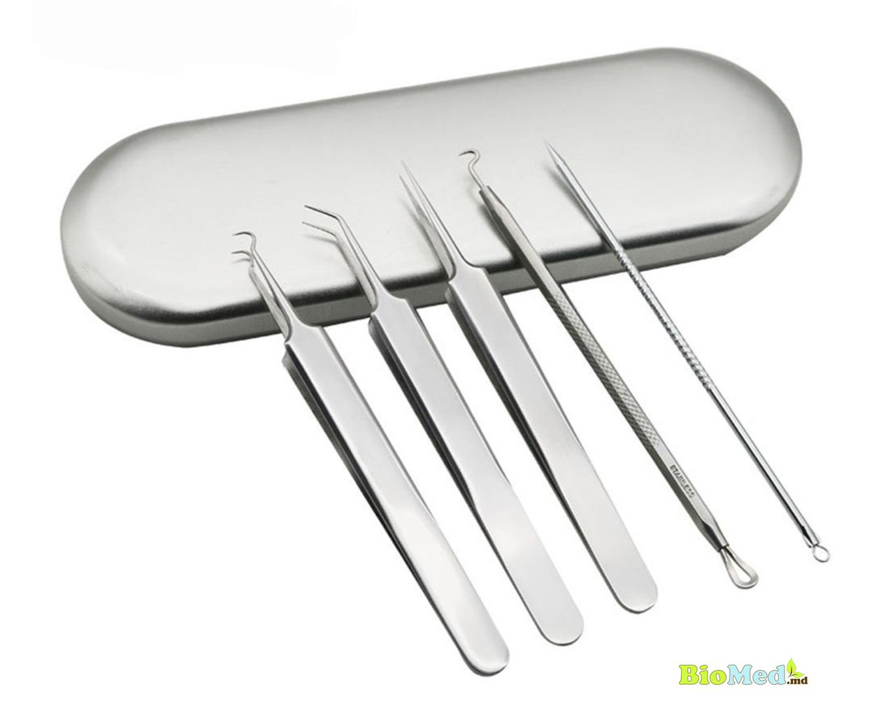 Set instrumente contra punctelor negre inox extractie Инструменты для ...