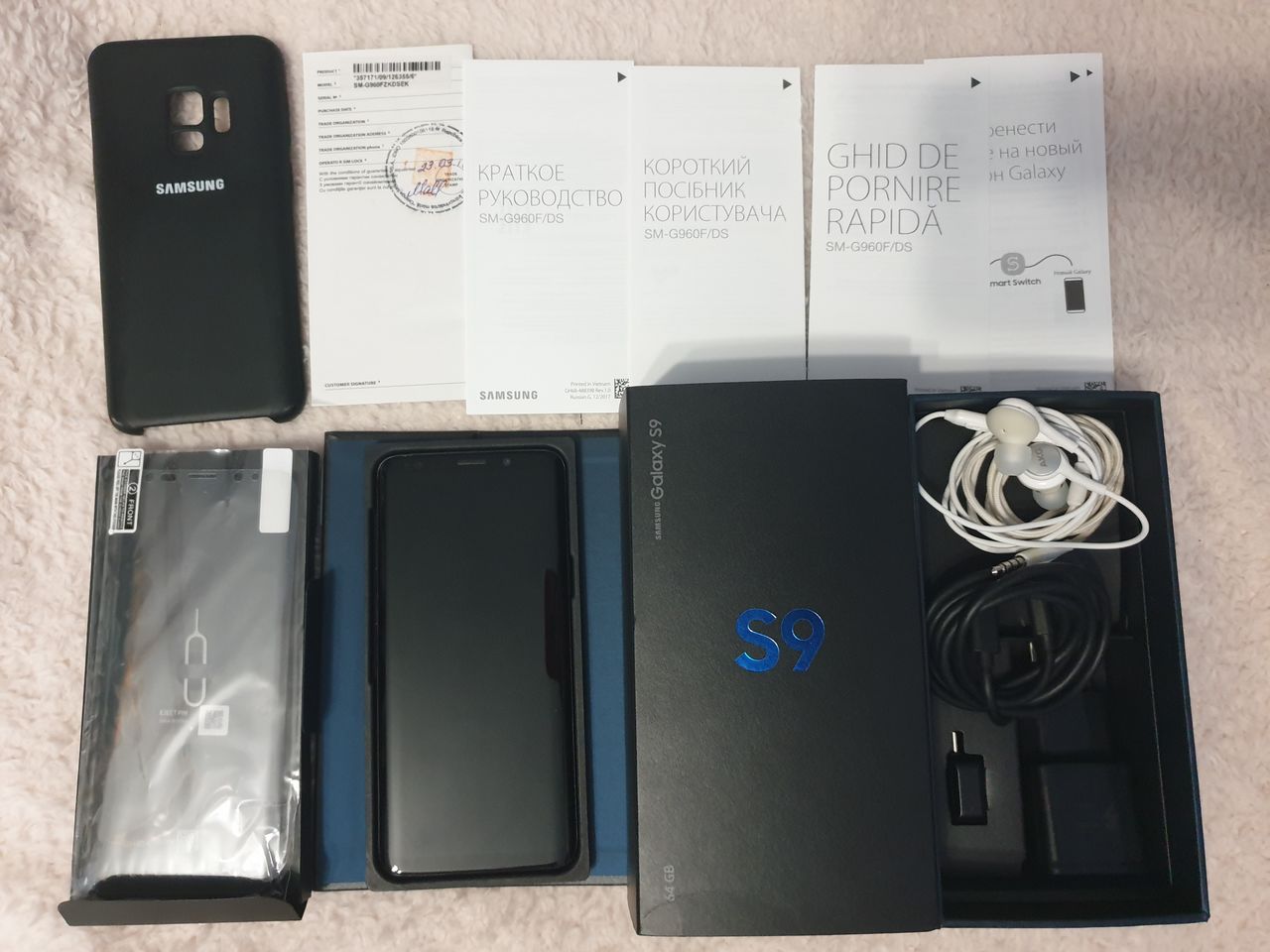 Samsung Galaxy S9 Duos - Идеальное состояние 10/10, весь комплект!!!
