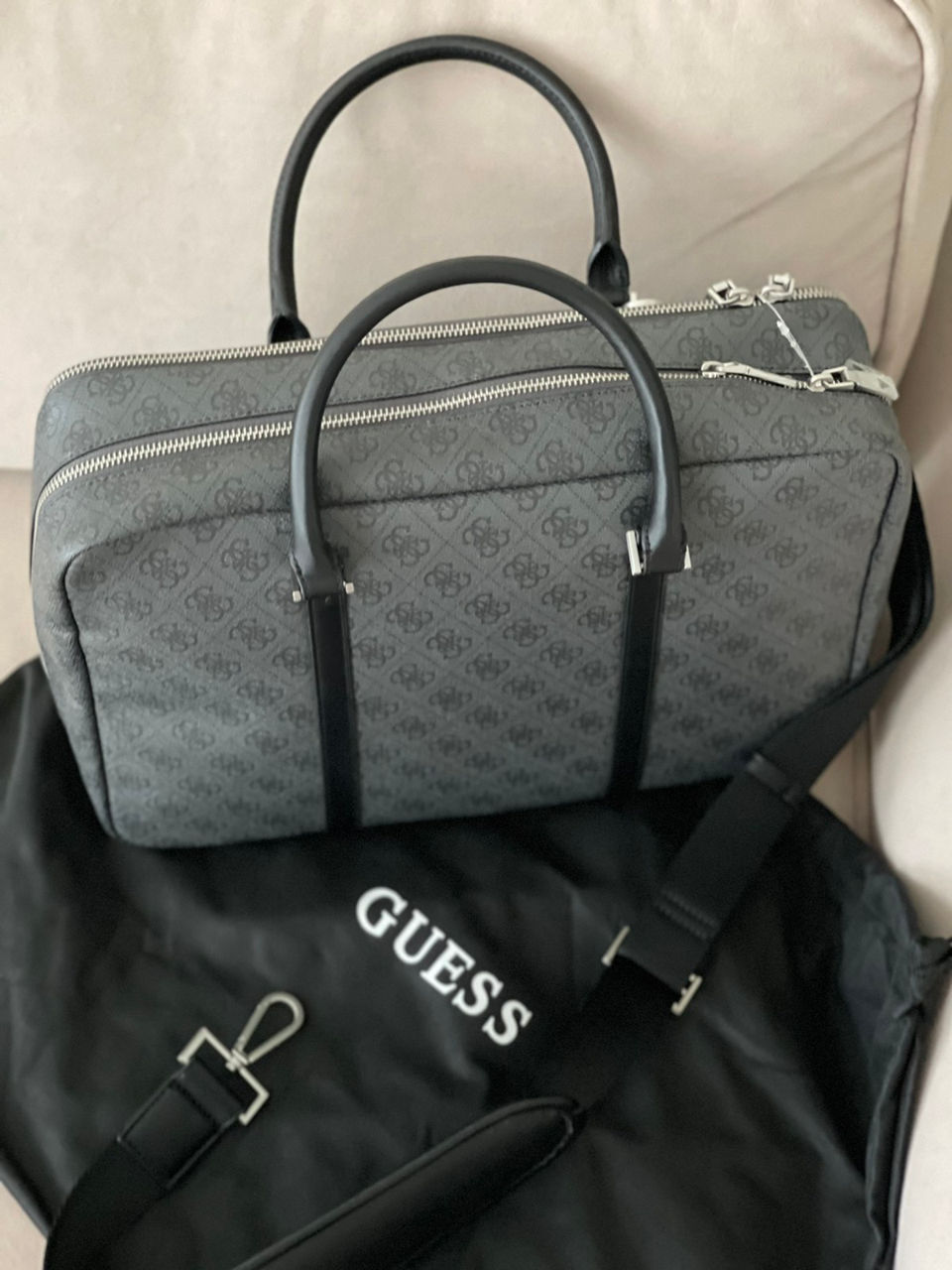 Geanta tip servieta / Guess, pentru bărbați