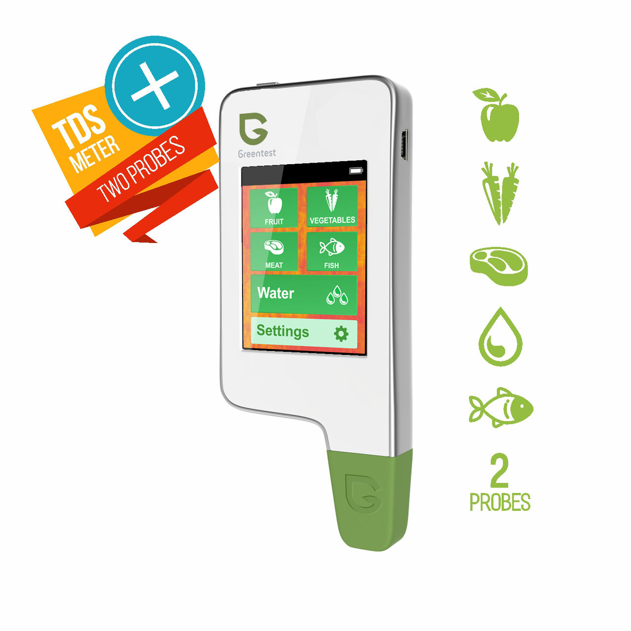 Nitratometru Greentest ECO 5F Нитрат-тестер, измеритель нитрат,радиации ...