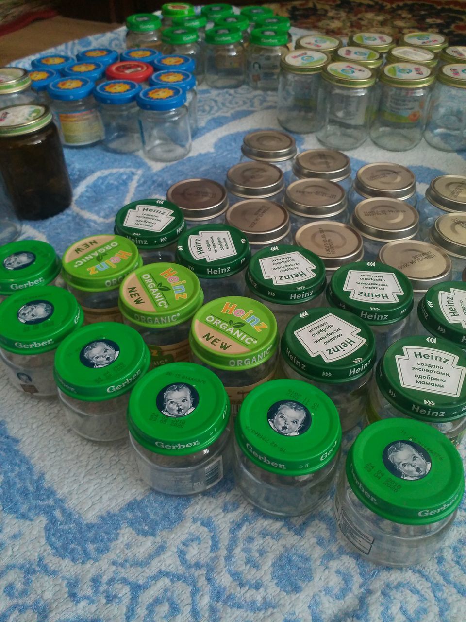 Borcanase pentru marturii - bomboniera, miere, dulceata, suc