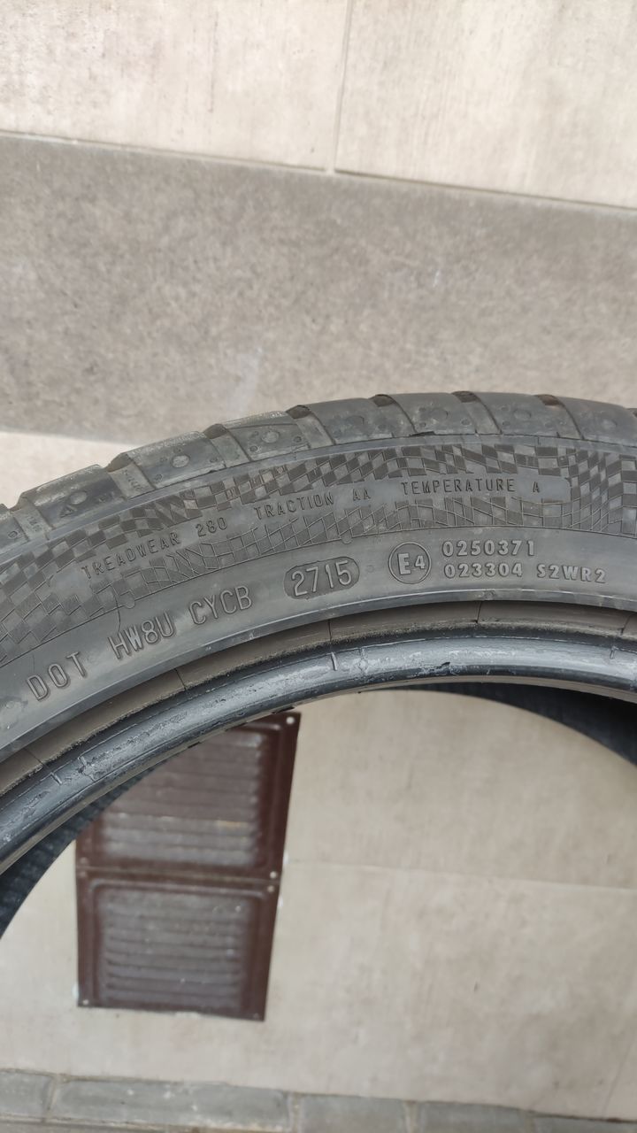 Continental sport contact2 NEW 245 45 R18 - 275 40 R18 ( разноширокие )