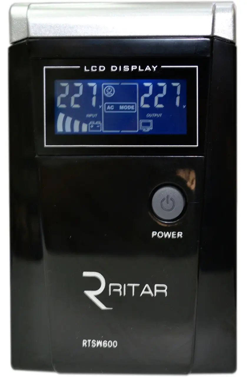 Ибп / ups ritar rtsw-600 360w pentru cazan, undă sinusoidală pură