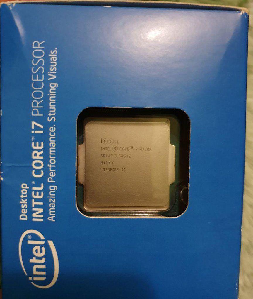 Intel i7 4770K
