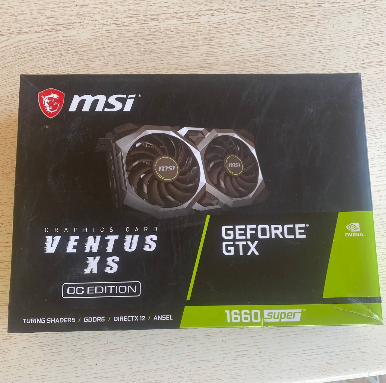 MSI GeForce 1660 super