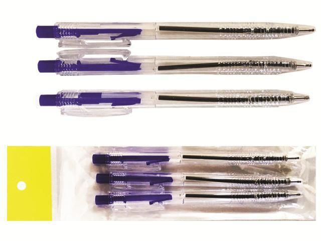 Set Pixuri Ball Pen 0.7Mm 3Buc