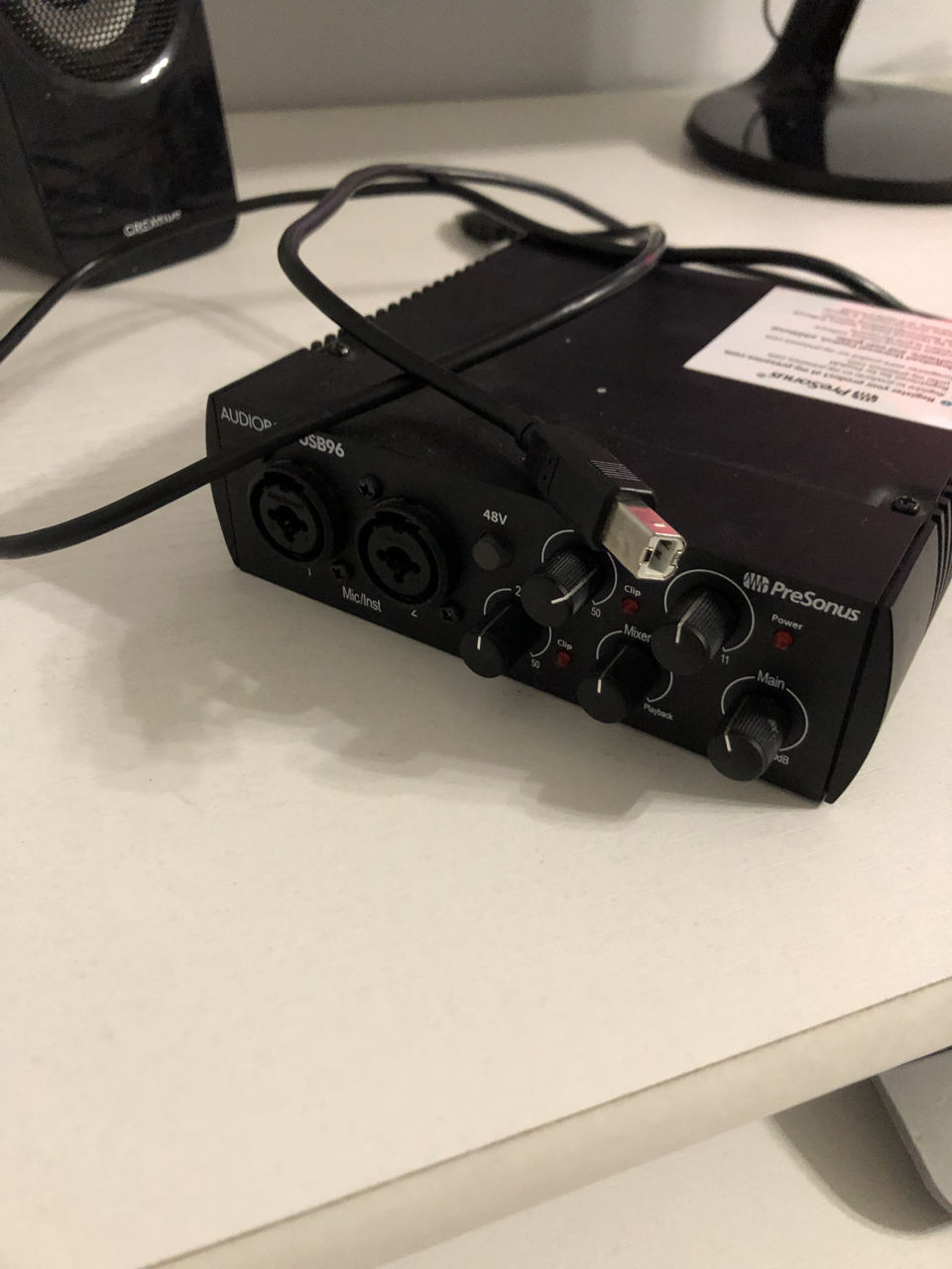 Аудиокарта Audiobox USB96