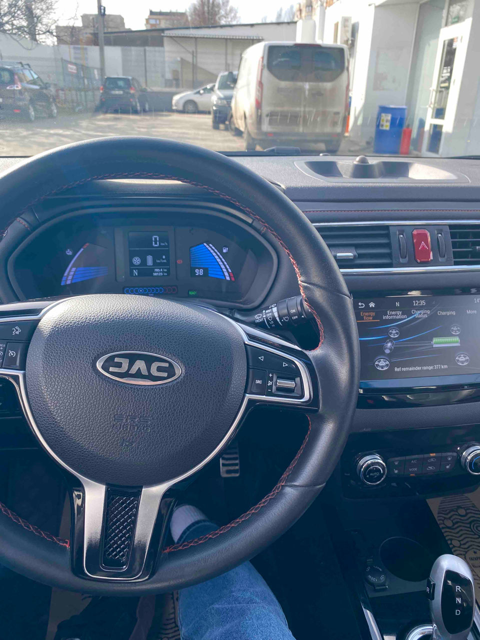 Jac iEV7S 2019 г. с пробегом 58000 км, Электричество, 6000