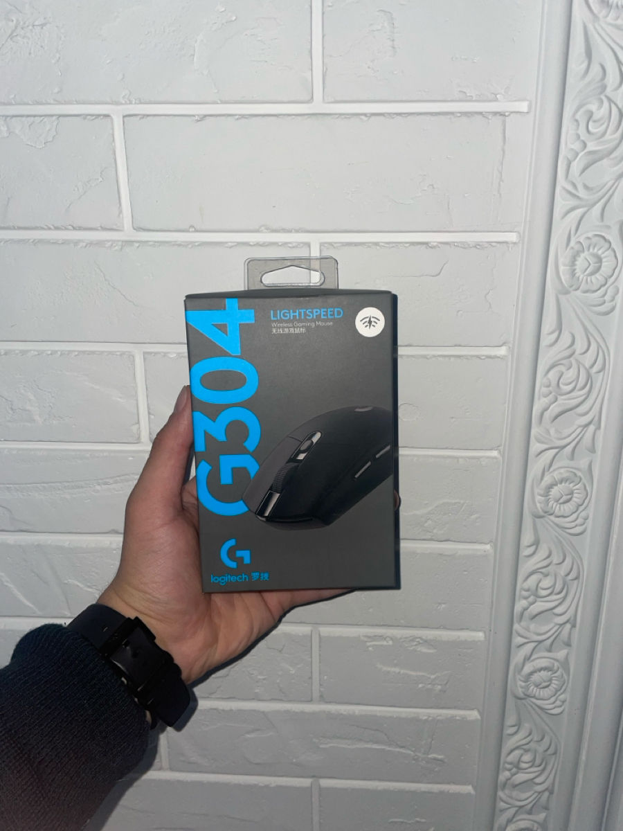 [nou] mouse logitech g304 g305 negru/alb