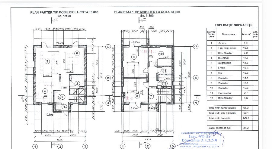 Casă, 132 m², Măgdăcești
