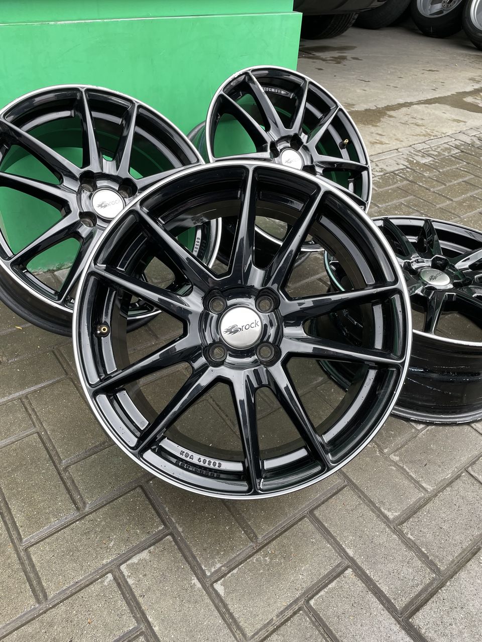 Jante frumoase Brock R17 4x100 Toyota Renault VW Audi