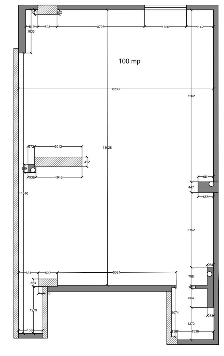 Chirie, Spatiu Comercial, Centru, str. Constantin Stere, 100 mp, 2000 ...