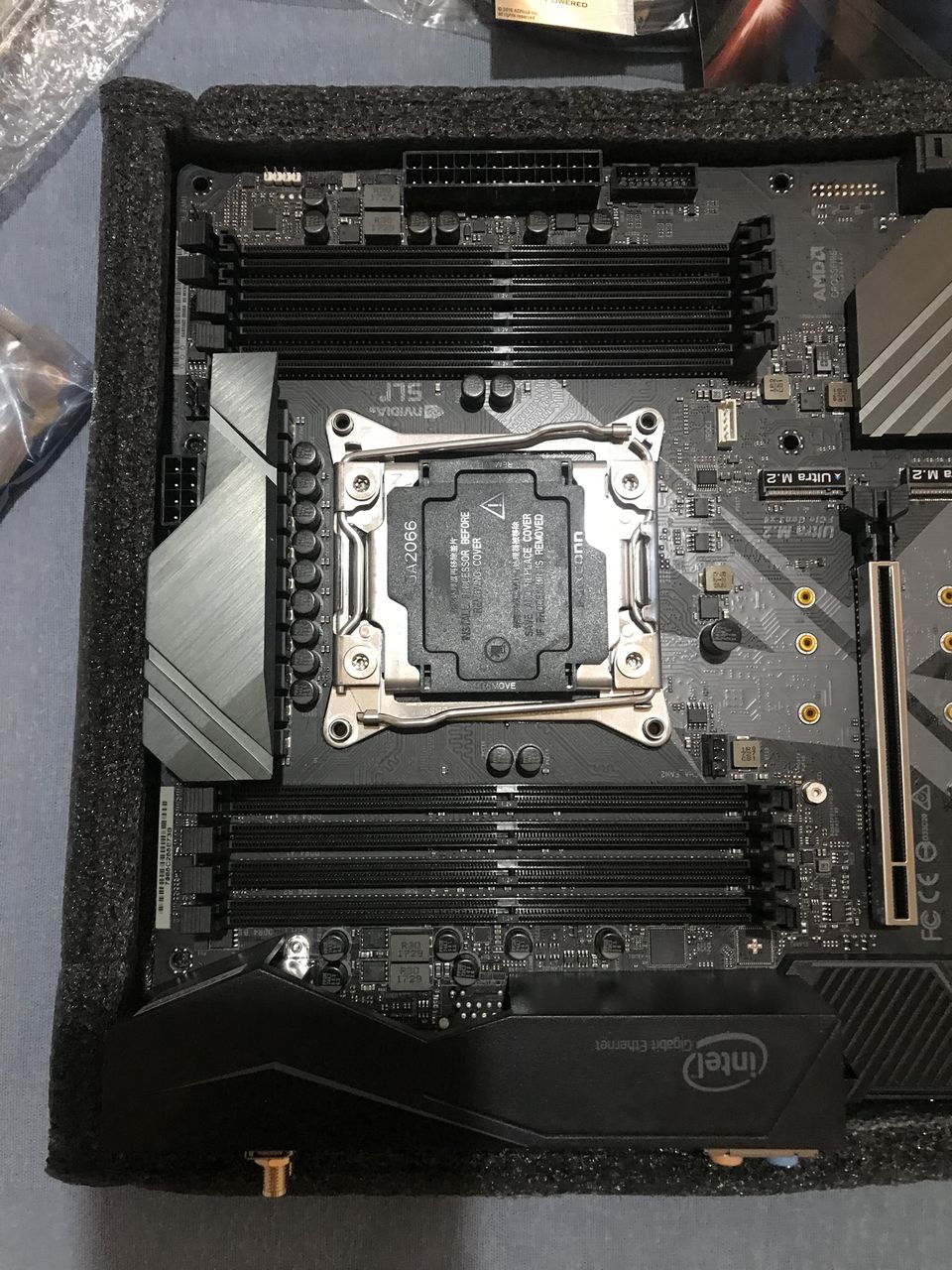 AMD asrock x299 killer sli/ac