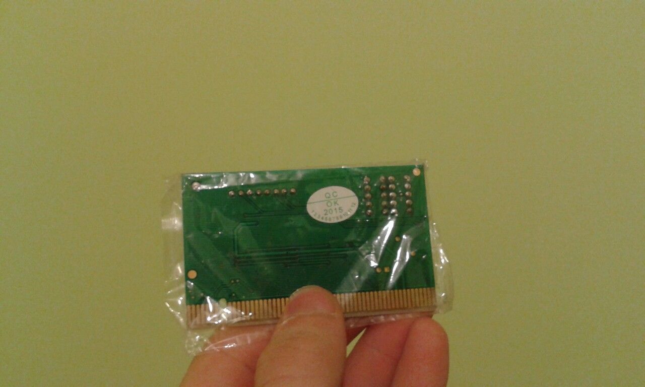 PCI Post card LED 7 segment