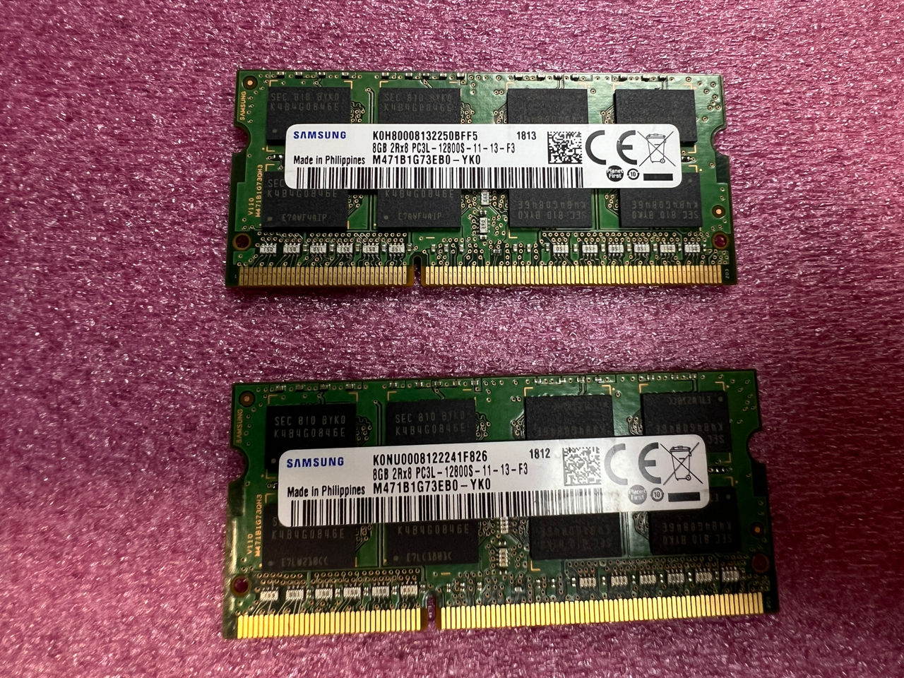 8GB DDR3L 1600MHz Sodimm