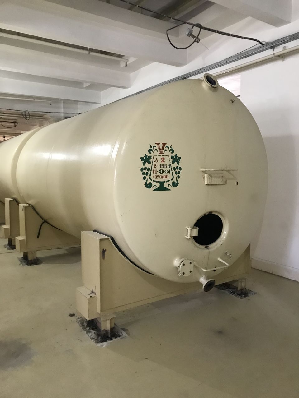 Butoi pentru apa,ulei,motorina 16 m/3.Cisterna din metal emailat in ...