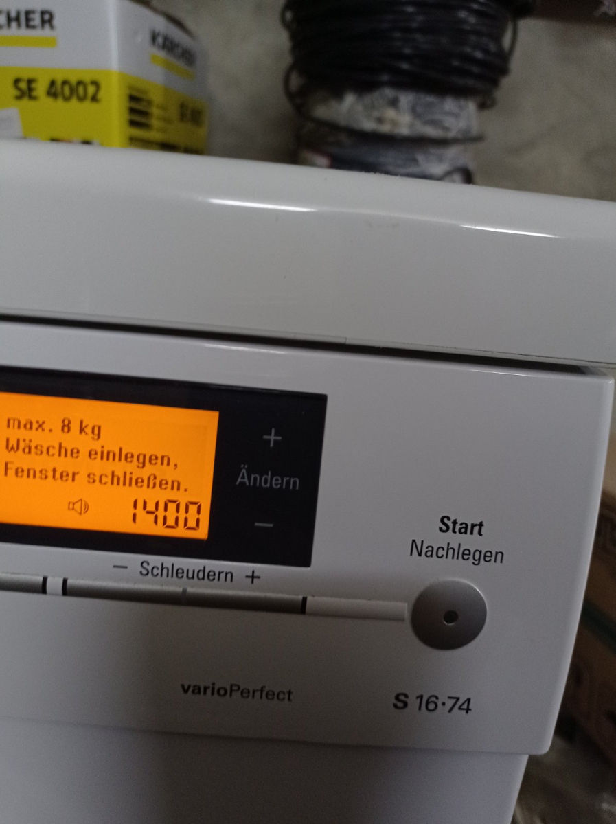 Mașina de spălat Siemens din Germania