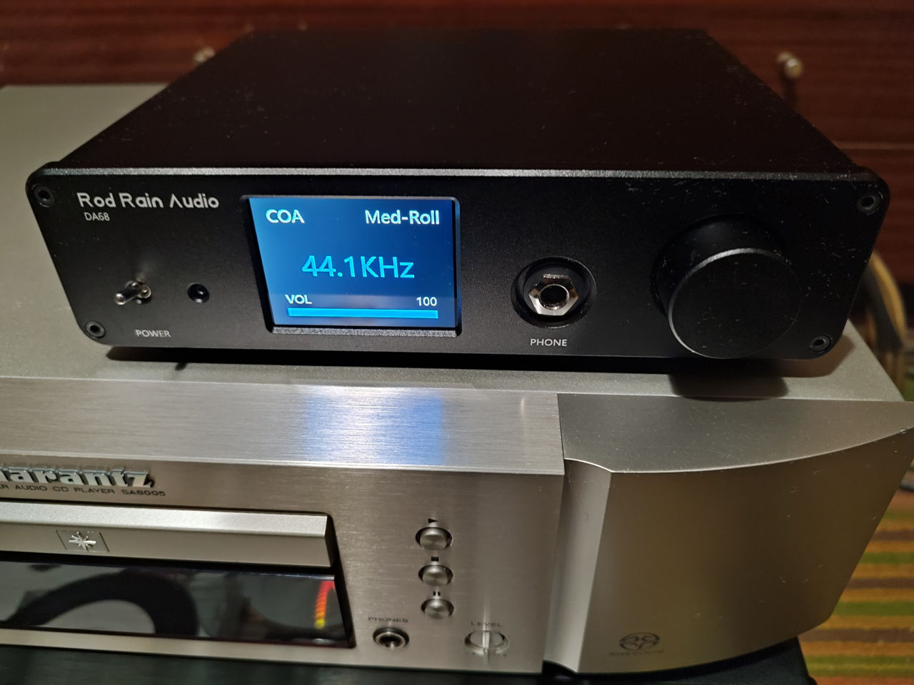 Dac Rod Rain Audio DA-68 плюс шесть Muses 03