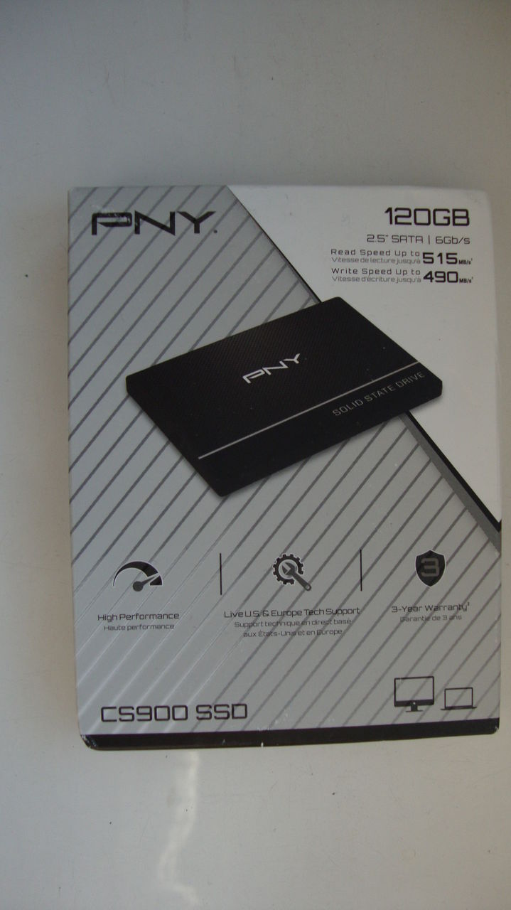 SSD PNY CS900, Sata 3, 120 GB, NOU sigilat – 450 lei