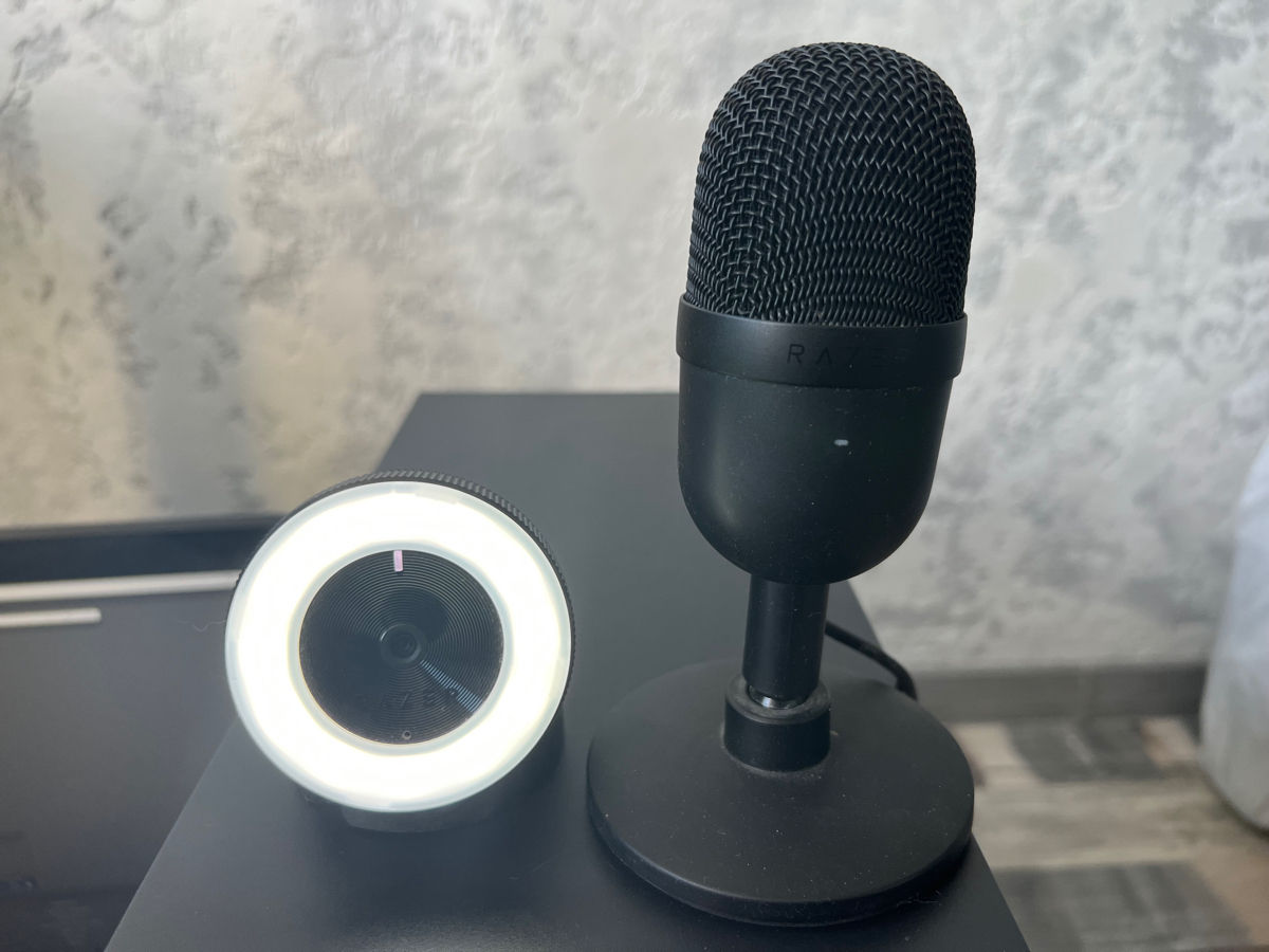 Комплект микрофон и камера razer