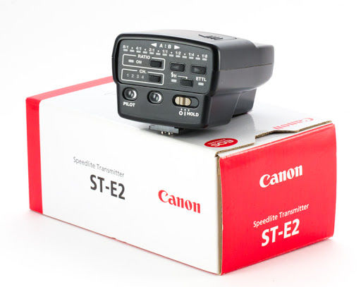 Canon speedlite transmitter st e2