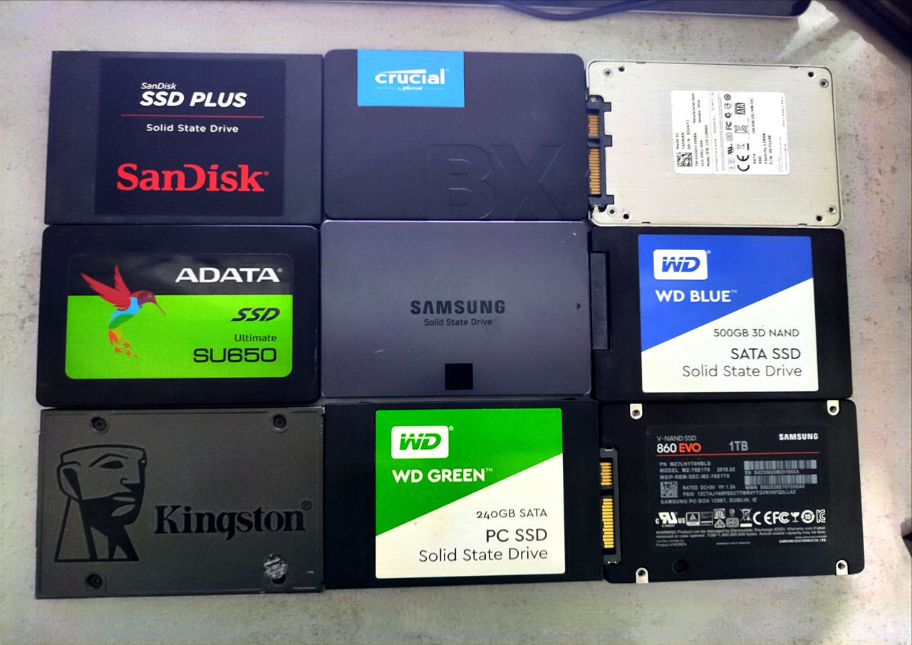 SSD Samsung 850 Evo - 120Gb/240Gb/500Gb/1 Tb - 2.5 / M.2 / USB