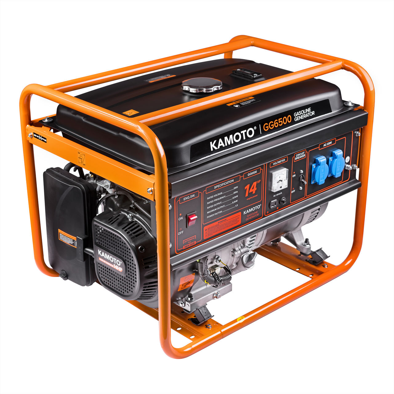 Generator pe benzina Kamoto GG6500-IN - credit-livrare-agroteh