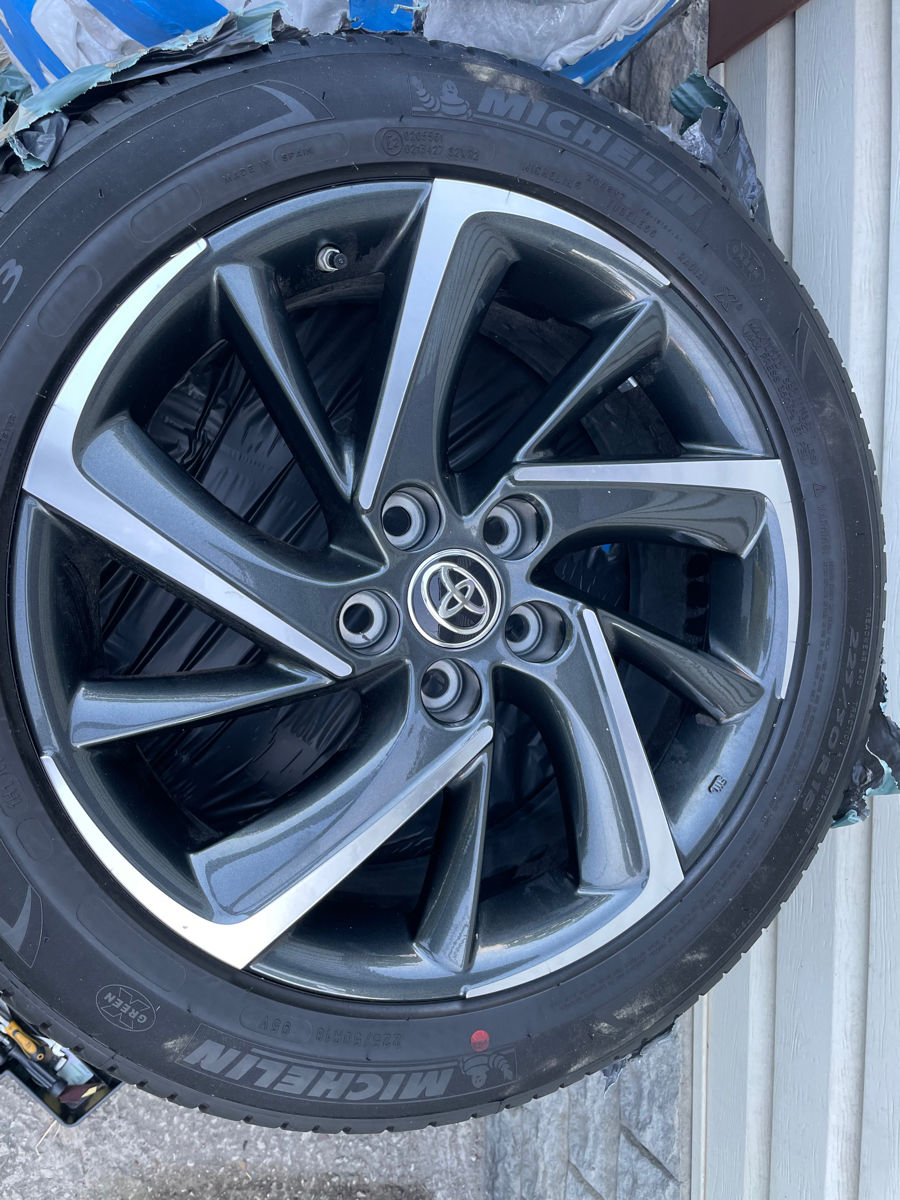 Jante + Cauciucuri R18 R18 5x114.3 225/50 Michelin Noi 2023!