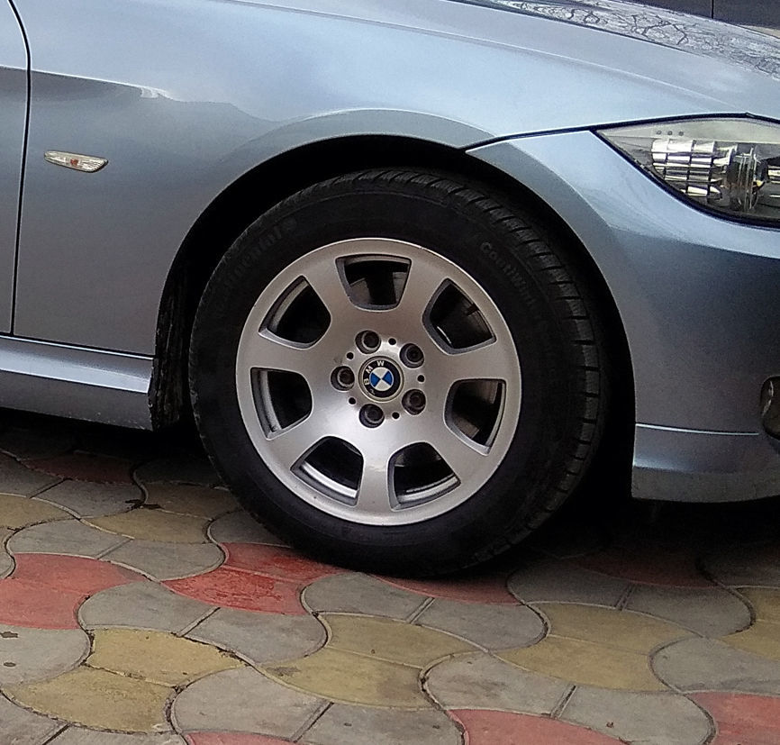 Set de roti BMW style 134 cu anvelope 205/55R16 Continental