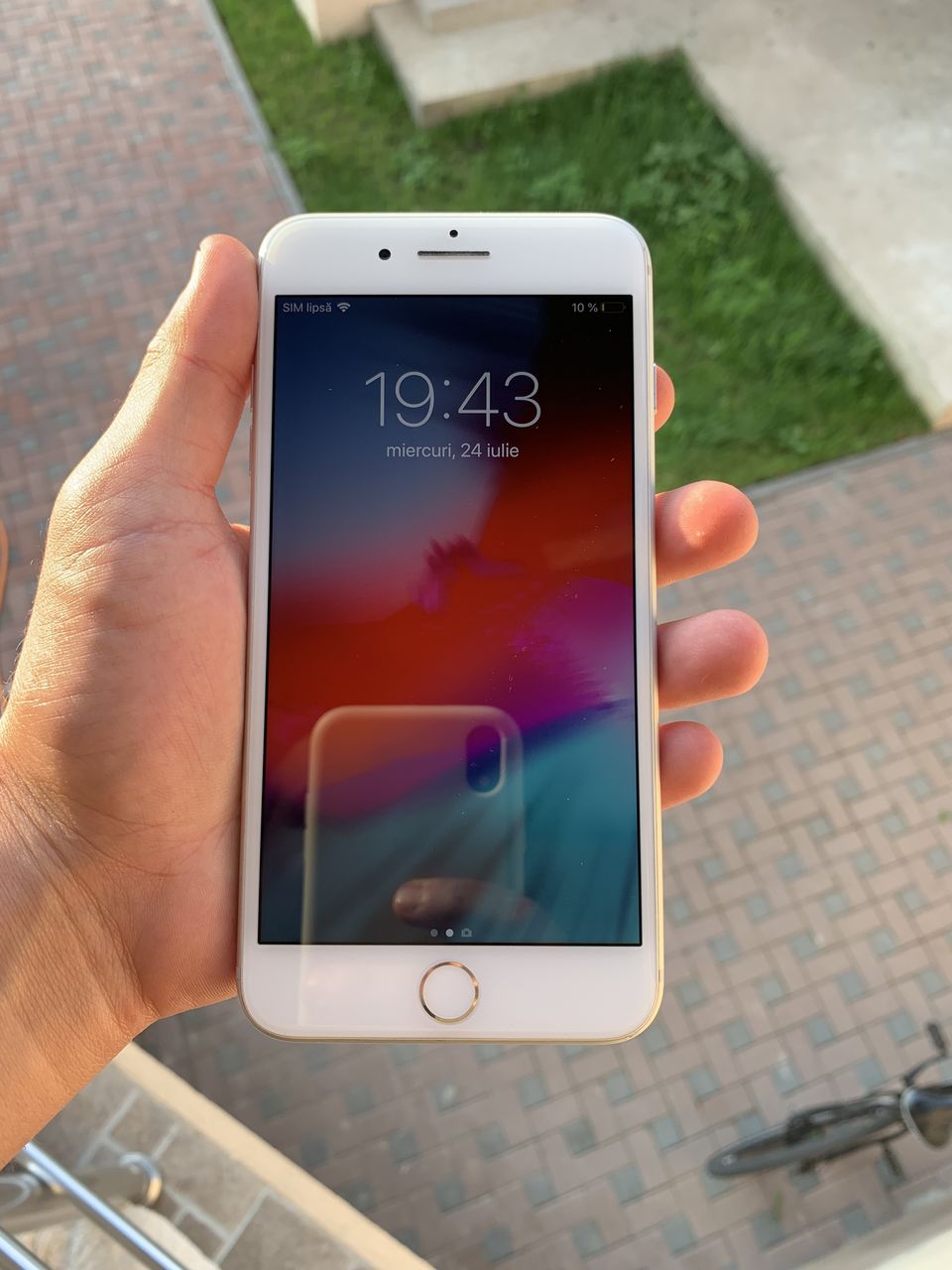 iphone 8+ white 9,5/10