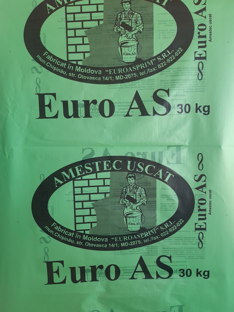 Amestec uscat сухая смесь euroas клей adezivuri