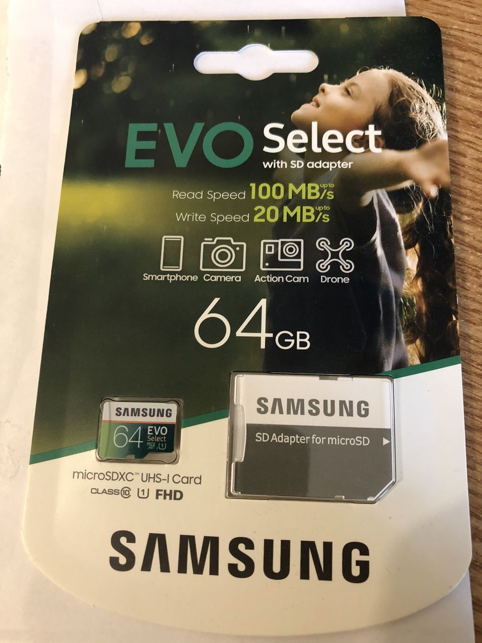 Micro SD Samsung Evo 64 Gb