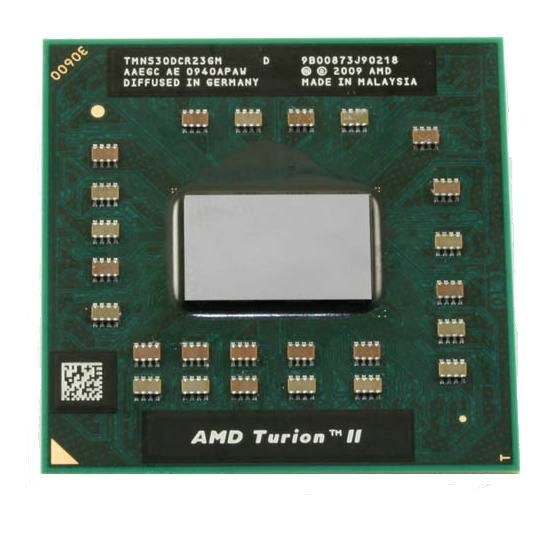 CPU (Intel B940, B800, T3300 ; AMD Turion II Dual-Core N530; Athlon-64 ...