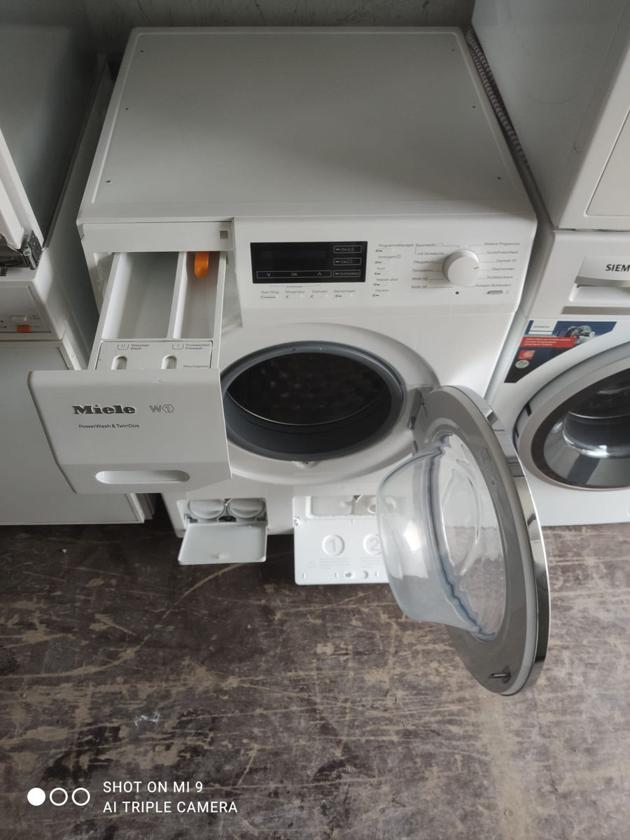 Стиральная машина MIELE W1. PowerWash&TwinDos