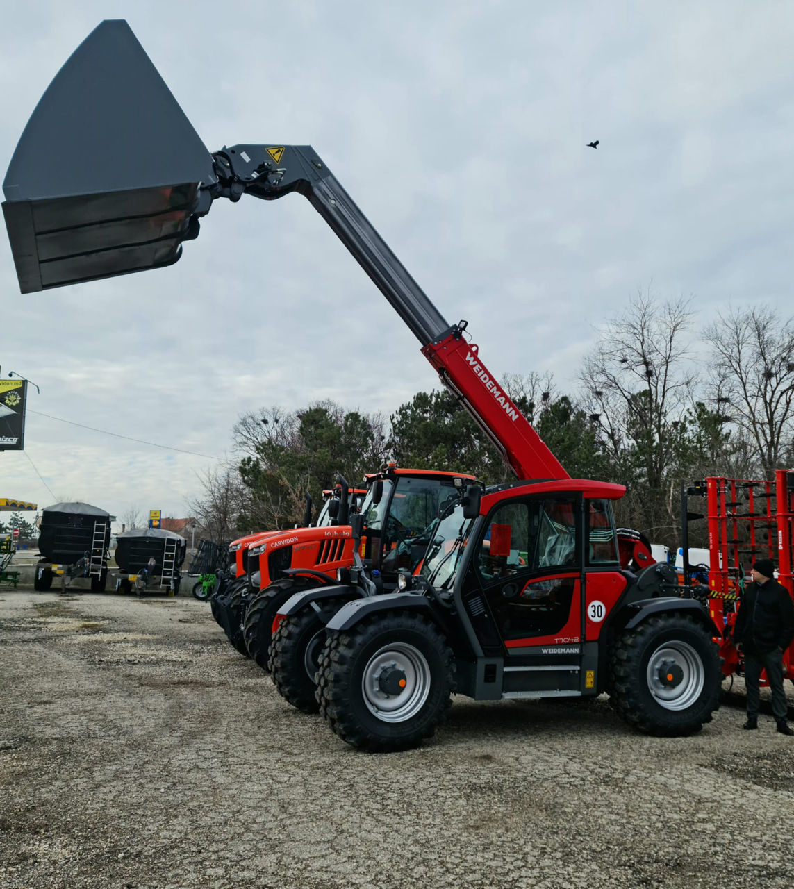 Телескопический погрузчик Weidemann T7042