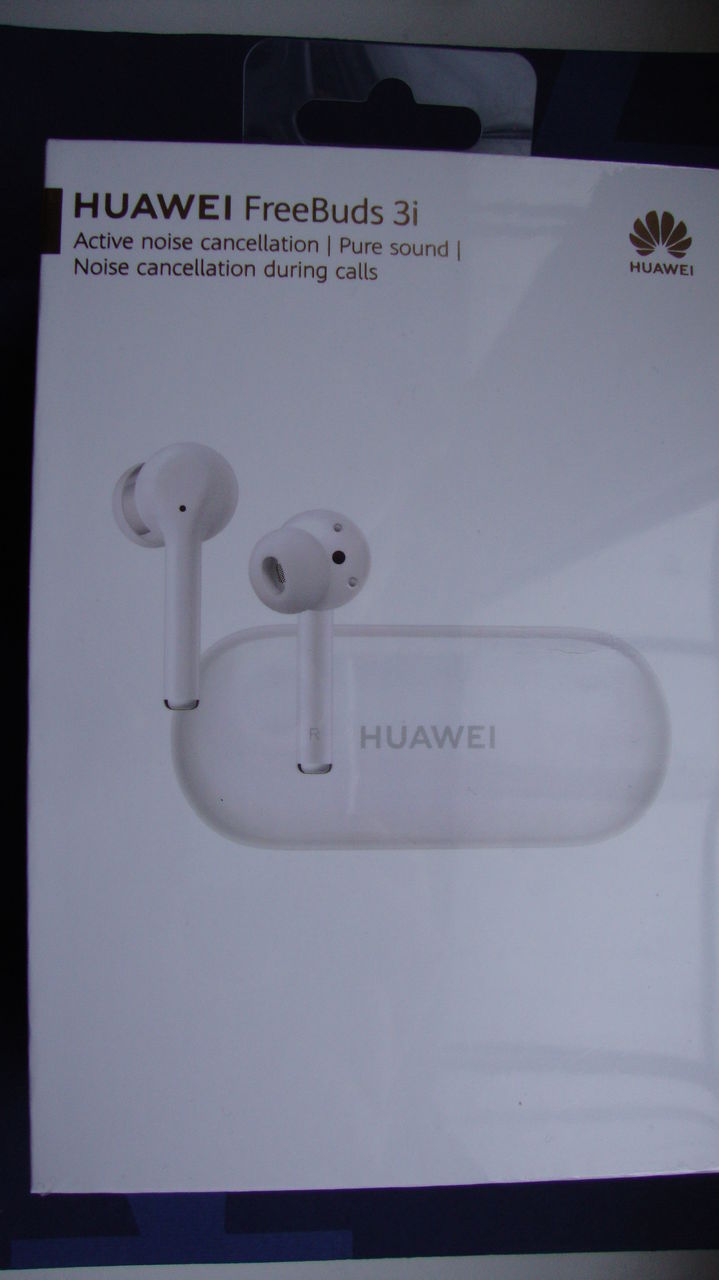 Casti HUAWEI Free Buds 3i, wireless, Bluetooth 5.0, color ceramic white ...