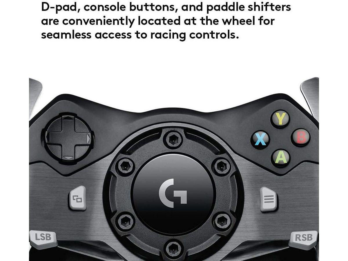 Wheel Logitech Driving Force Racing G920, 11", 900 Degree, Pedals, 2 ...