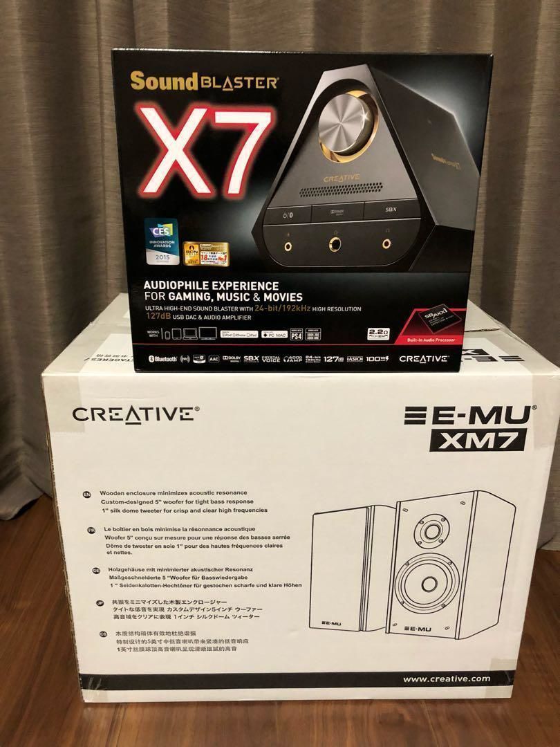 Creative Sound Blaster X7, E-MU XM7