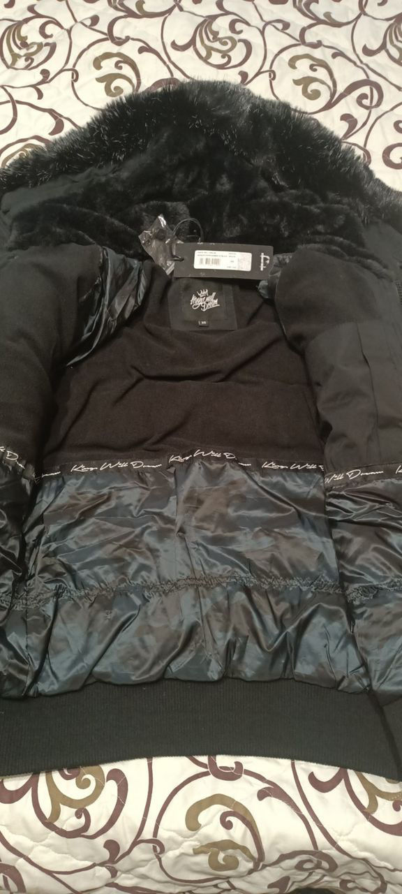 Новая! Зима Бомбер Kings Will Dream Branton Hooded Jacket Black XS