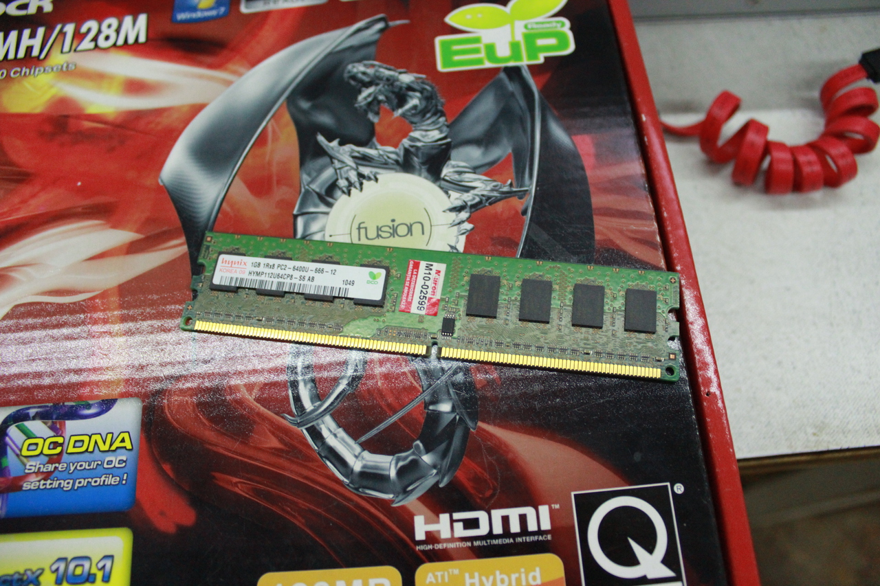 DDR 2 1gb & 512 MB