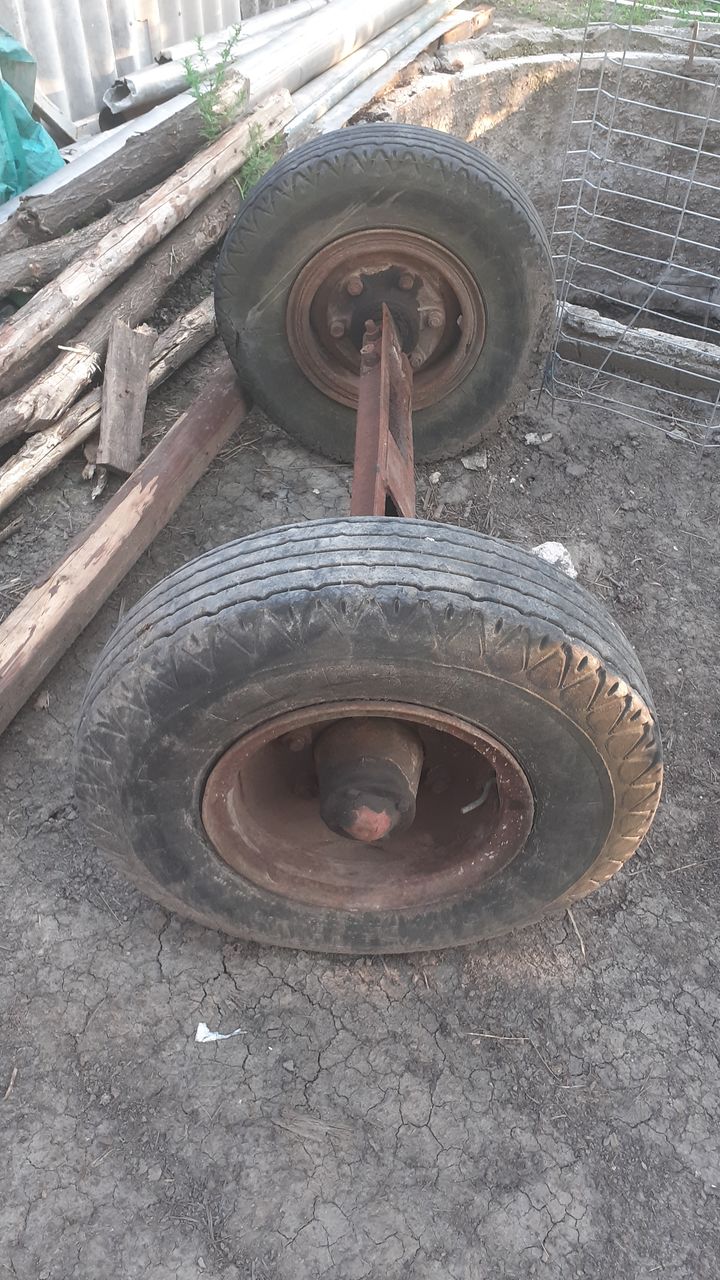 Osie la remorca cu roti