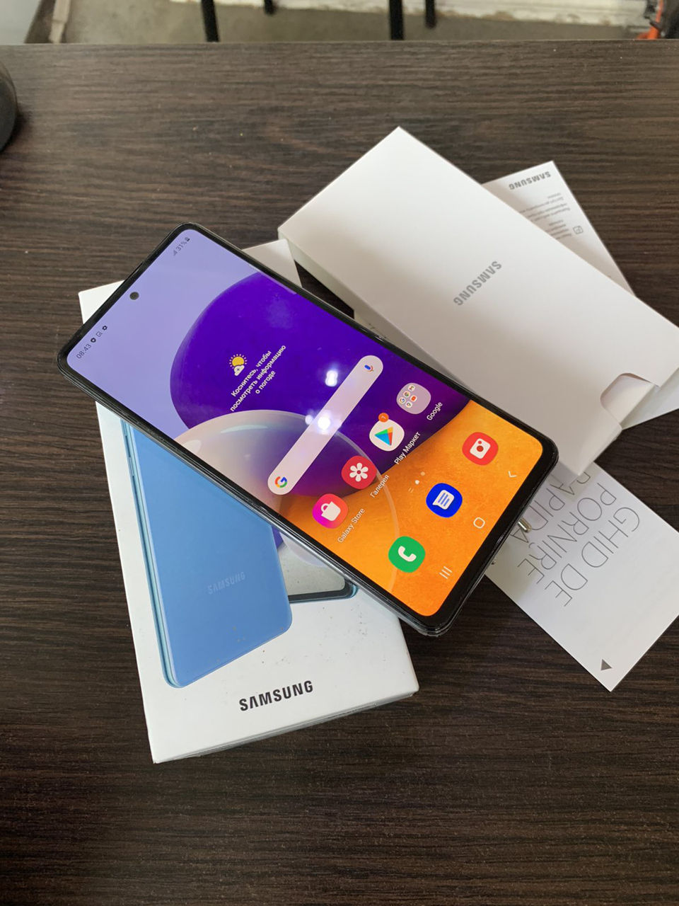 Samsung A72 Blue Toata completectatia!!