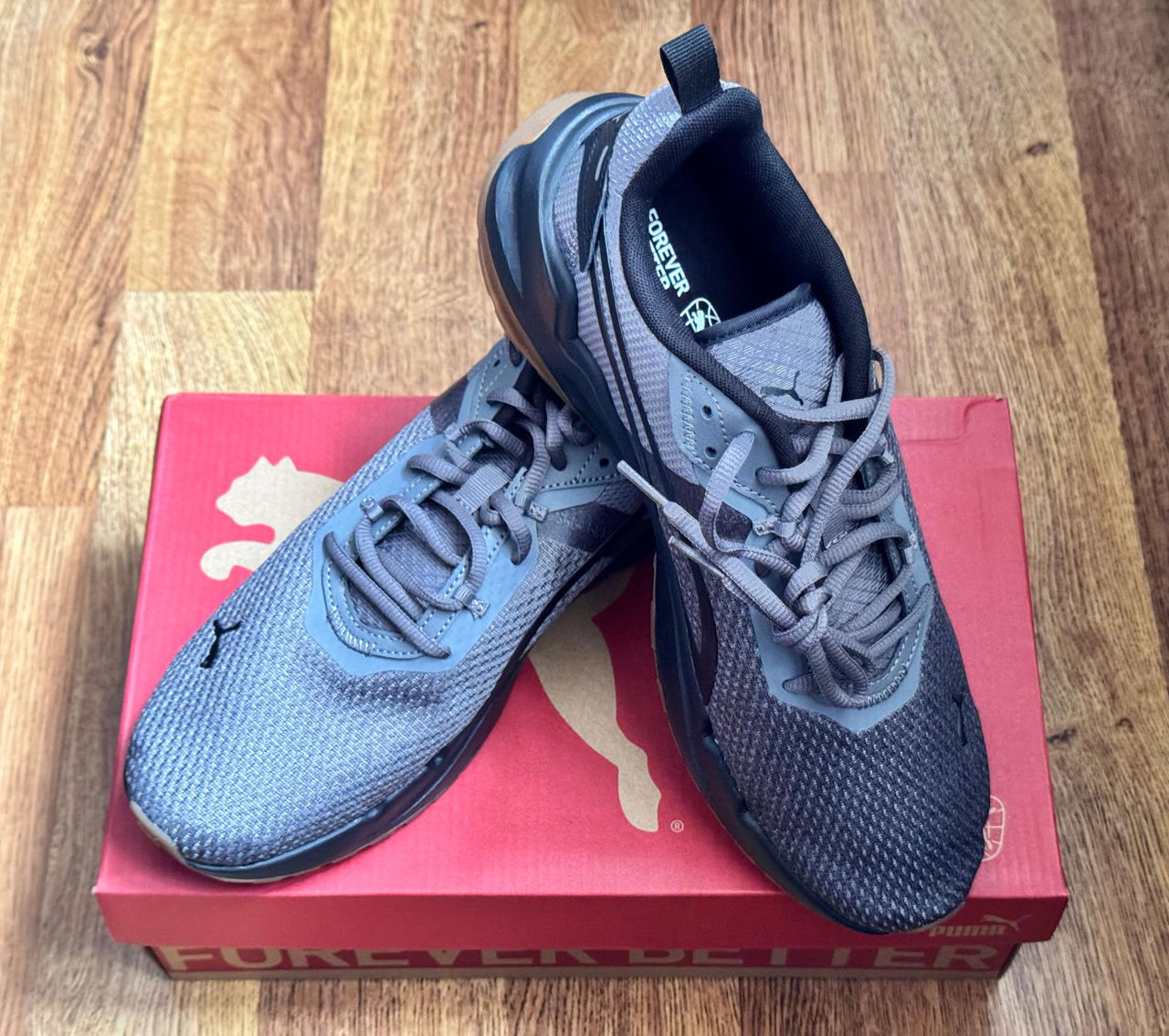 Adidas, New Balance, Puma.