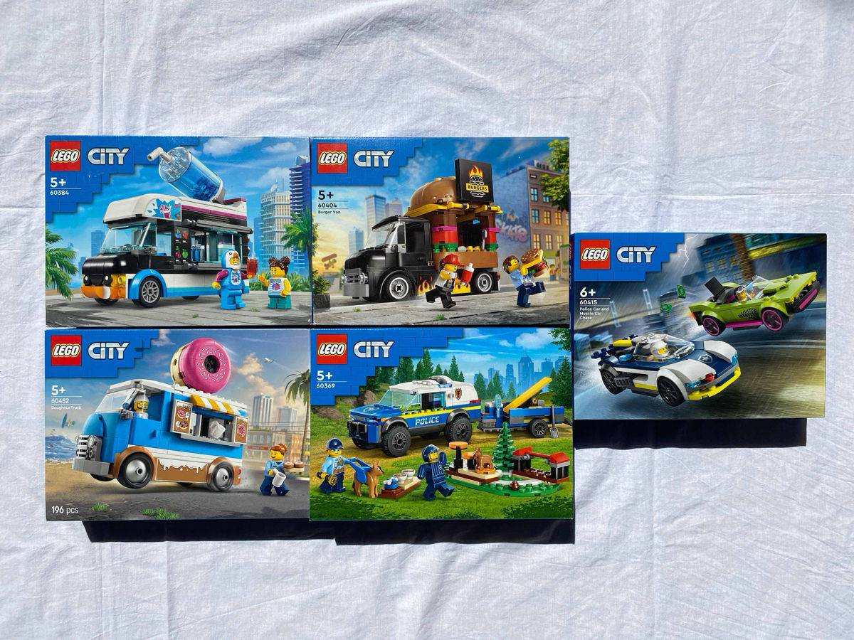 Lego New, 5 наборов, Лего Конструктор, Constructor nou
