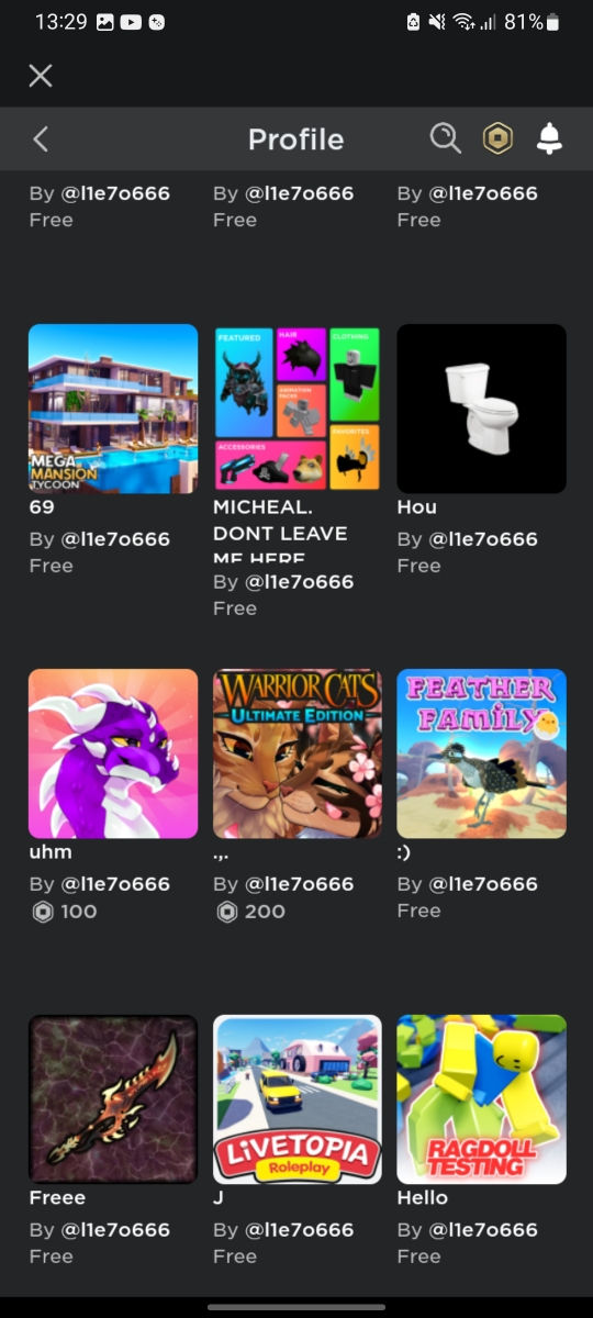 Cont de roblox cu korblox